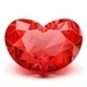 Vector Ruby Heart, Vectors | GraphicRiver